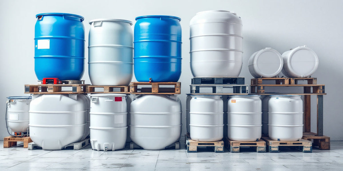 Best Water Storage Containers: 55-Gallon Barrels vs Stackable Tanks ...