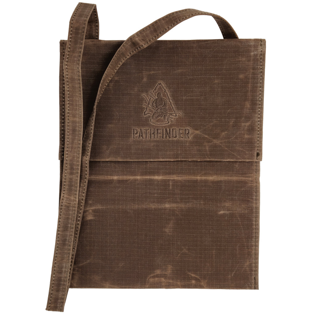 Pathfinder - Waxed Canvas Haversack, Brown – Mountain Ready