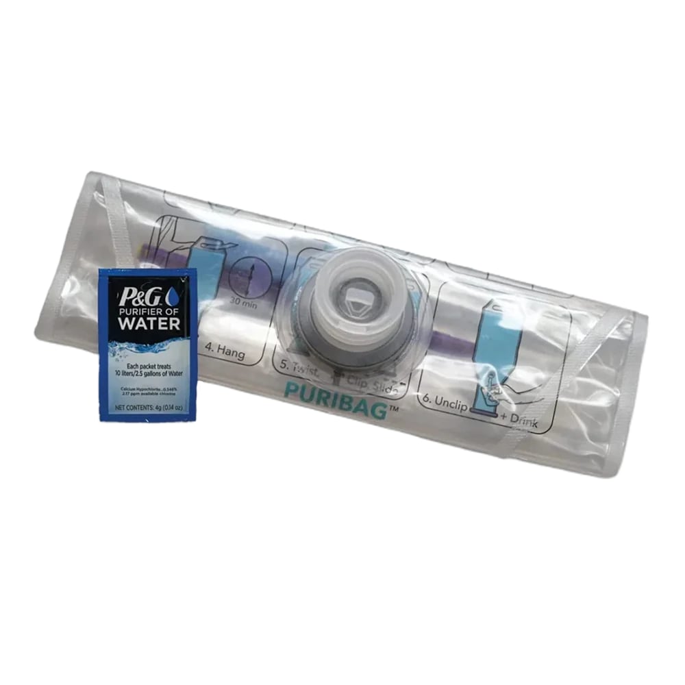 Puribag Water System - 120L Safe Drinking Solution – mountainready.online